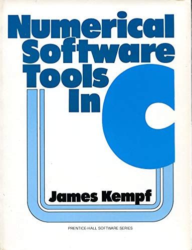 Buy Numerical Software Tools In C Prentice Hall Software Series Book