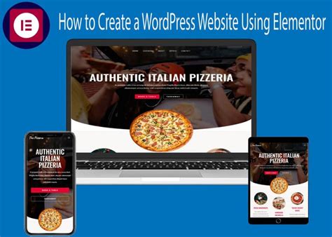 how to create a wordpress website using elementor a complete beginners guide