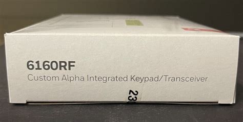 Brand New Honeywell 6160rf Deluxe Custom Alpha Keypad With Integrated Receiver Ebay
