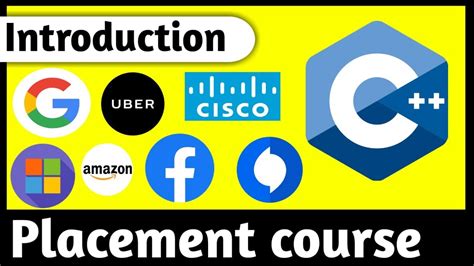 1introduction Of C Placement Course Lecture 1 Youtube