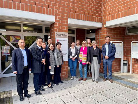 Delegation From Shanxi Datong University Visits The Ipp Universität Bremen