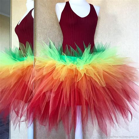 Юбка пачка из фатина на Хэллоуин ( для костюма Тыква) купить в интернет ...