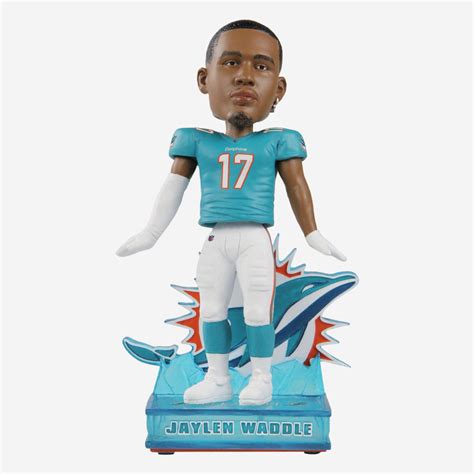 Jaylen Waddle Miami Dolphins Waddling Bobblehead Foco