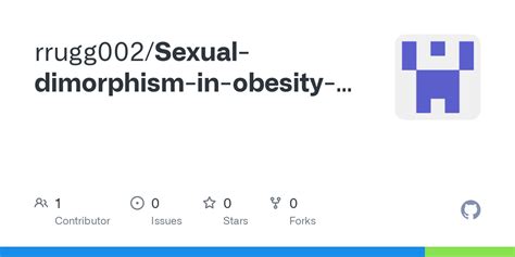 Github Rrugg002sexual Dimorphism In Obesity Is Governed By Relm
