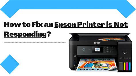 Epson Printer Is Not Responding Instant Solution By Epson Printer