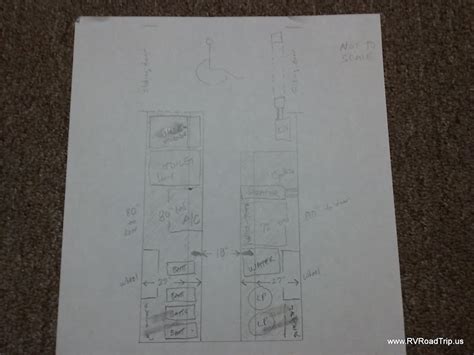 Ram Promaster Rv Camper Van Conversion Floor Plan