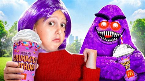 Grimace Shake у стварном животу Тинејџери пили проклето пиће Youtube