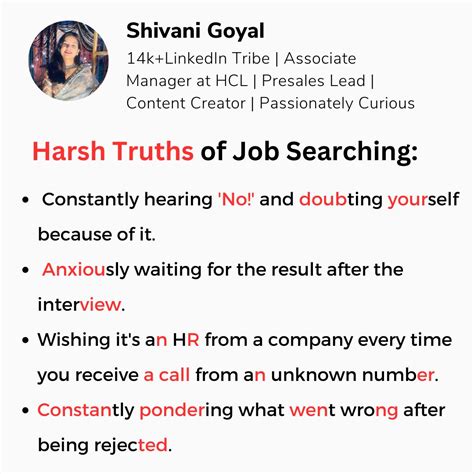 Shivani Goyal On Linkedin Job Jobsearching Linkedinforcreators