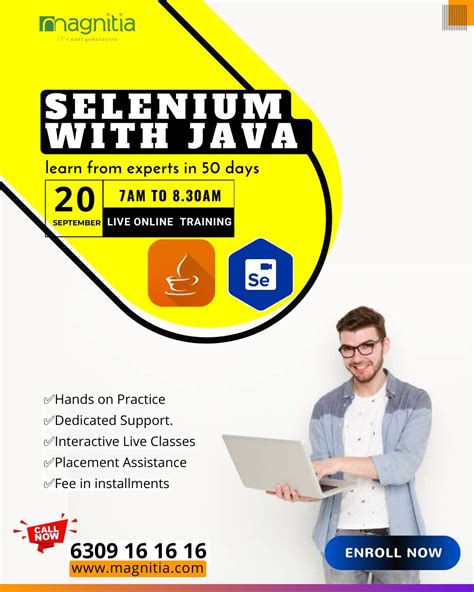 Magnitia On Linkedin Selenium Selenium Career Magnitia Java Softwaretesting