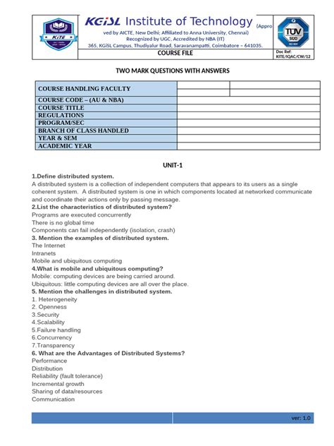 Two Mark Questions With Answers Pdf