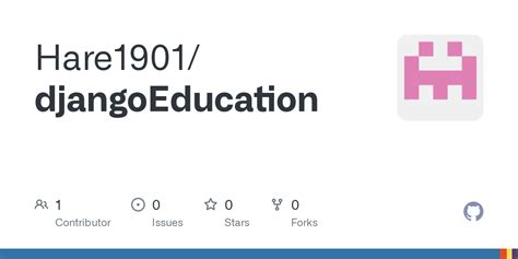 GitHub Hare1901 DjangoEducation