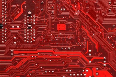 Placa De Circuitos Impressos Tecnologia Electrónica De Computador Placa Mãe Chip Digital De