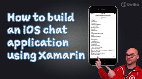 How To Build Ios Chat Apps Using Xamarin Youtube