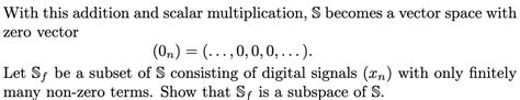 Solved A Digital Discrete Or Sampled Signal Used For Chegg