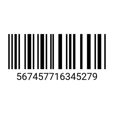 Barcode Barcode Template Vector Illustration 13414792 Vector Art At Vecteezy