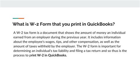 PPT How To Print W 2 In QuickBooks Desktop And Online PowerPoint Presentation ID 12155731