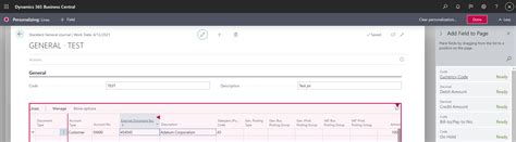 add additional columns through personalization in various pages to gain