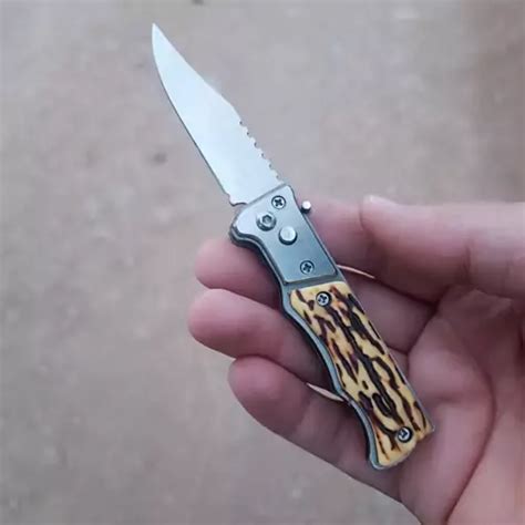 خرید و قیمت چاقو جیبی ضامن دار طرح شاخ از غرفه چاقو حاکم