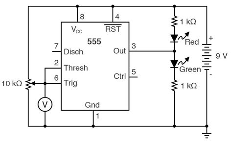 555 Lab Schmitt Trigger 555 Timer Circuit Projects Electronics