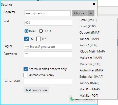 LetsExtract User Manual Mailbox Search