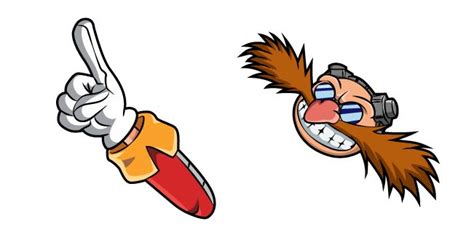Sonic Doctor Eggman Cursor Custom Cursor Doctor Eggman Eggman Sonic The Hedgehog