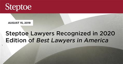 Steptoe Llp On Linkedin Steptoe Receives 86 Individual Mentions In