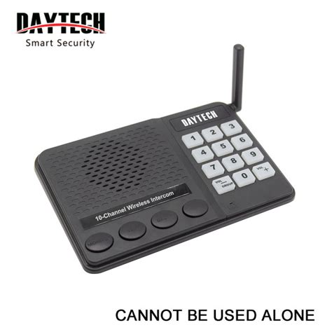 DAYTECH Wireless Intercom System Meters Long Range Channel Wireless Intercom System Room