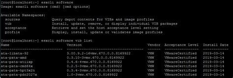 Cool Vsphere Command Line Interface Esxcli Commands That Helped Me A Lo