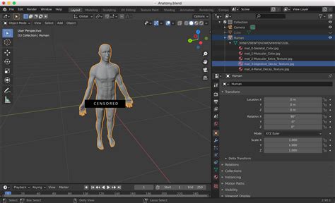 Xnalara Mesh Addon For Blender