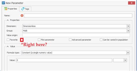 Add Option To Set A Model Parameter As Boolean Or Categorical · Issue 719 · Open Systems