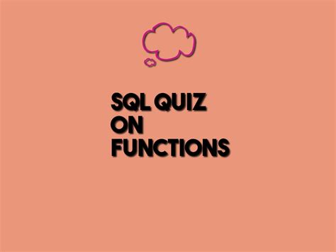 Heres A Quiz On Sql Functions Srinimf