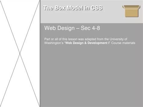 Ppt The Box Model In Css Powerpoint Presentation Free Download Id
