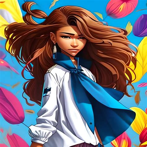 Zendaya Sad In Manga By Aerulilmi On Deviantart