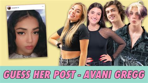 Guess Her Post Avani Gregg Youtube