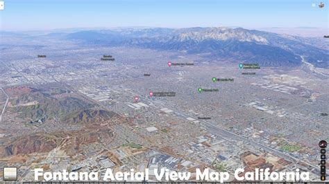 Fontana California Map