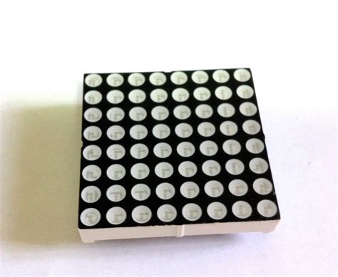 MicroEmbarcado Review X Dot Matrix Red LED Display