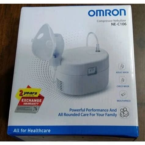Table Top Omron Ne C106 Compressor Nebulizer For Nebulization Size