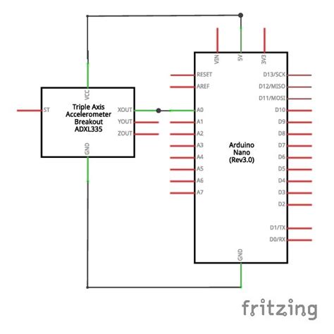 Adxl 335 Accelerometer Affixed To Beam End Download Scientific Diagram