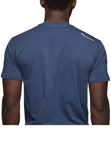 Black Diamond M Bd Cam Ss Tee Ink Blue T Shirts Escalade Snowleader