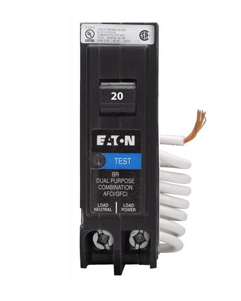Brn120dfc Eaton 20 Amp Dual Function Circuit Breaker Canada