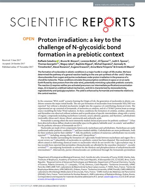 Pdf Cheminform Abstract Emergence Of The First Catalytic