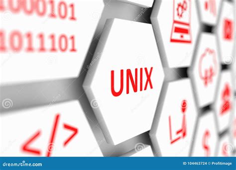 Unix Concept Stock Illustration Illustration Of Drafting 104463724