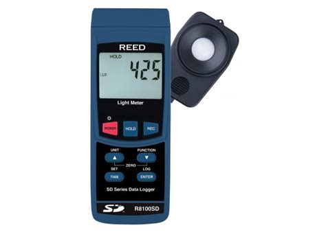 Reed R8100sd Data Logging Light Meter