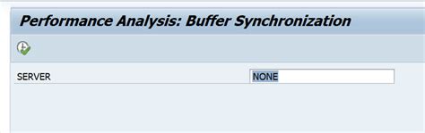 SAP ABAP Central Table Buffering In Application Server