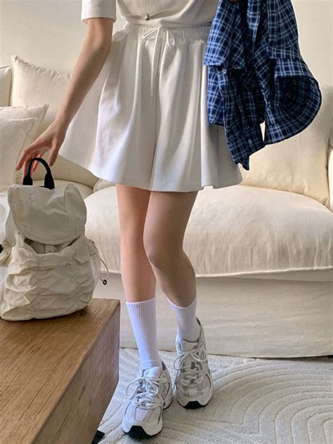 리리앤코 25 36 브니어링 밴딩 스트링 숏 팬츠봄신상봄신상데일리데이트데일리룩데이트룩출근룩캐주얼룩빅사이즈통통녀편안한숏팬츠반바지트레이닝팬츠치마