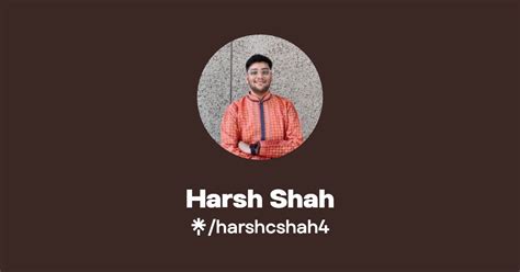 Harsh Shah Linktree