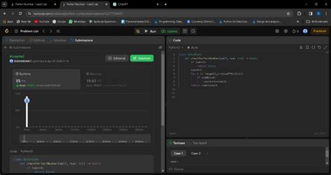 Day 69 Of Leetcode Challenge Perfect Numbers Sudharsan T Posted On The Topic Linkedin