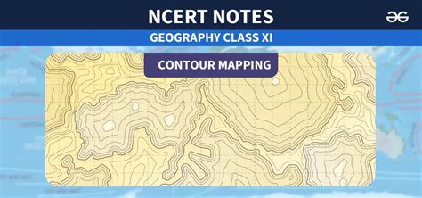 Contour Mapping Class 11 Geography Geeksforgeeks