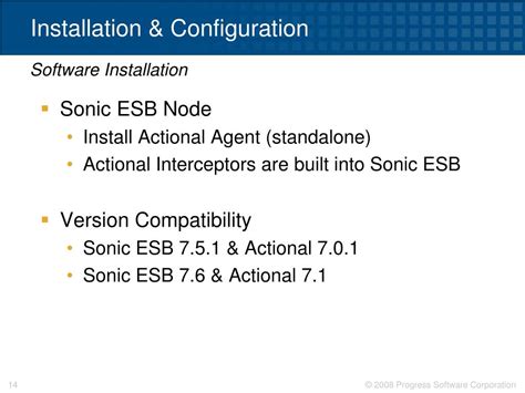 PPT Enhanced Visibility With Actional And Sonic ESB PowerPoint Presentation ID