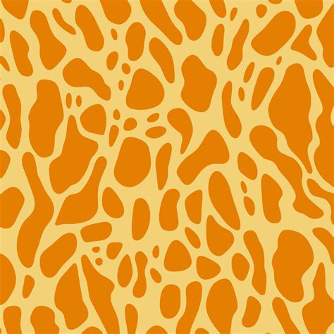 Giraffe Print Pattern 26485975 Vector Art At Vecteezy